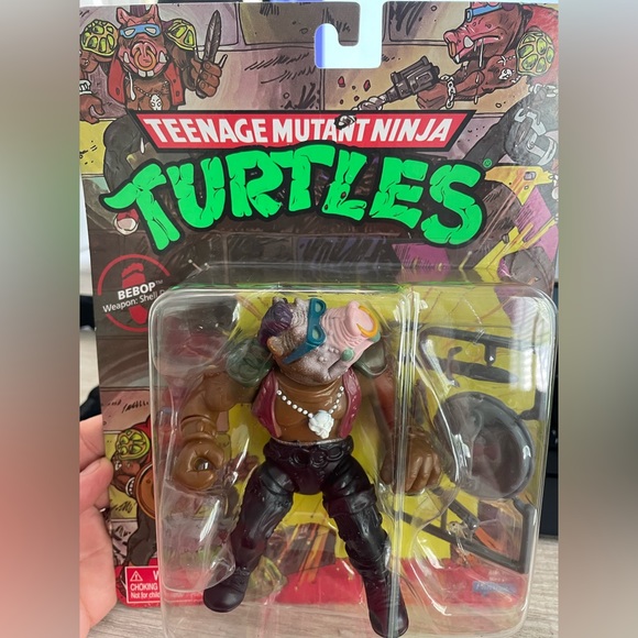 Nickelodeon | Toys | Teenage Mutant Ninja Turtles Bebop Action Figure ...